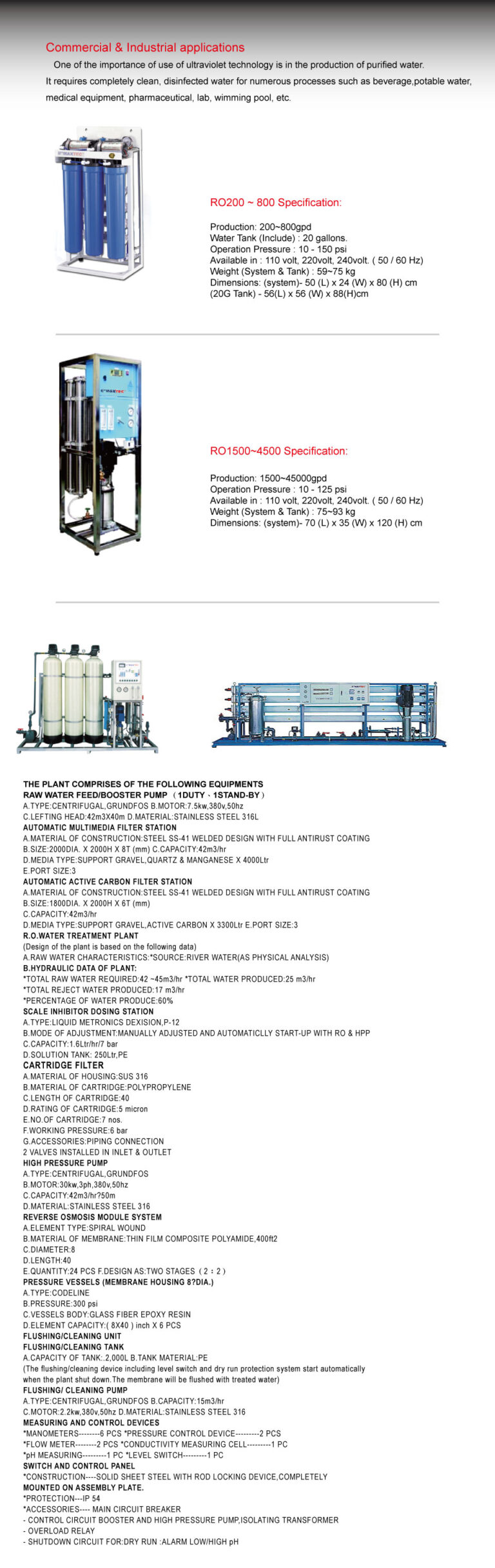 CommercialROSystem – Maxtec 美是德 | 引領未來飲水新科技 | 淨水器