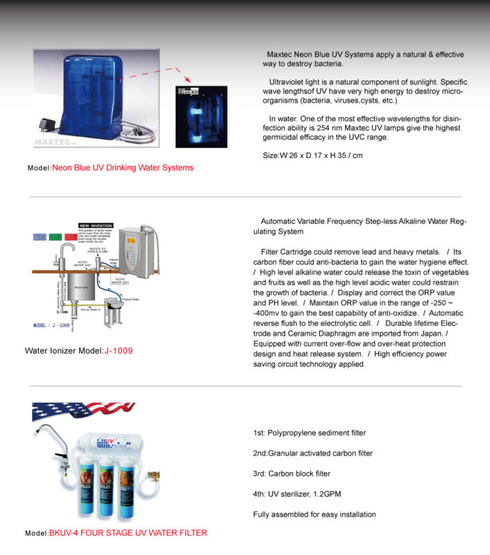 WaterPurifier – Maxtec 美是德 | 引領未來飲水新科技 | 淨水器